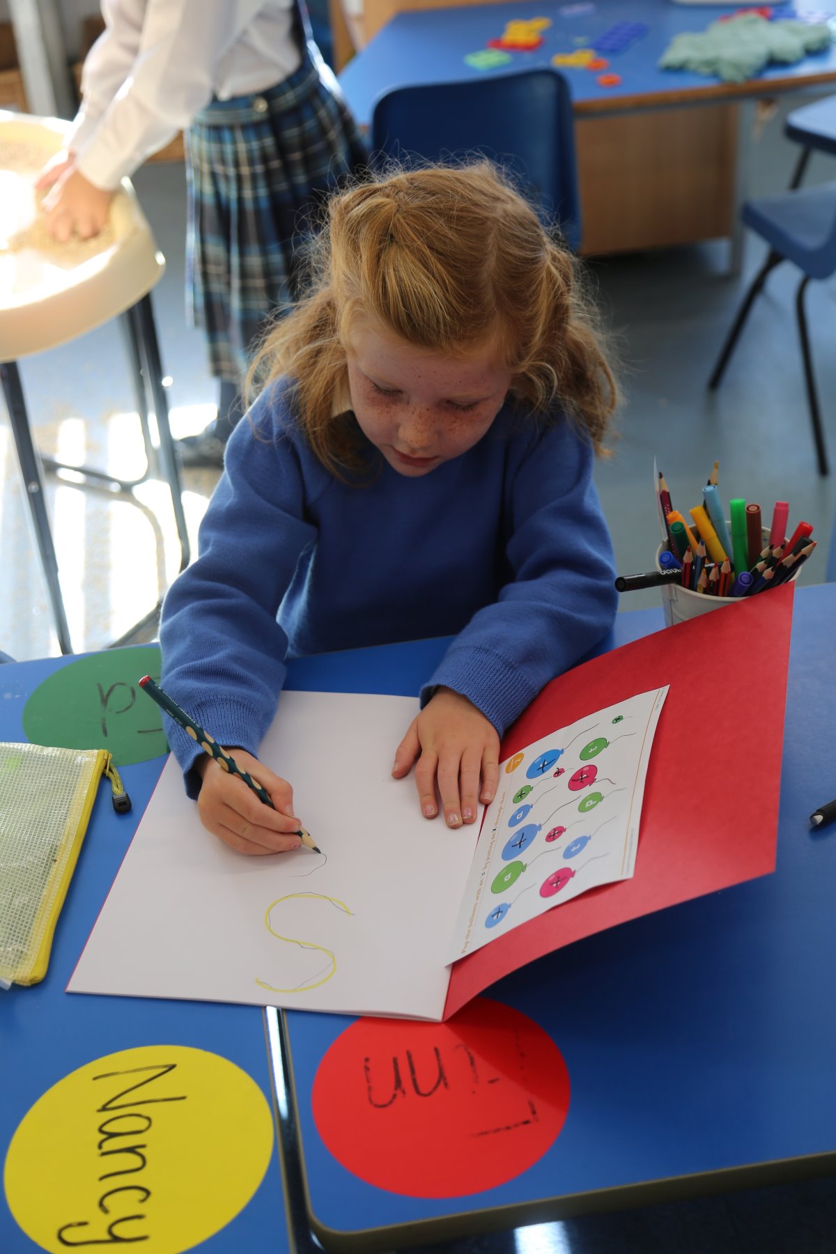 Reception Work on Phonics and Feelings | News | Hazlegrove School