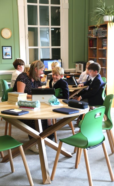 Our Newly Refurbished Library | News | Hazlegrove School