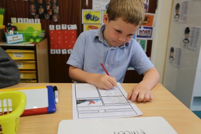 Year 2 Become Reporters in the Classroom | News | Hazlegrove School